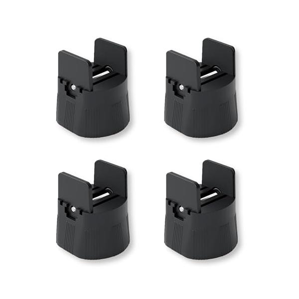 「商品情報」「主な仕様」高耐久設計 ： 耐荷重500kgの高耐久設計で、重い家具でもしっかり支えることができます。丈夫なポリプロピレン素材を採用しており、長期間の使用にも耐えられるので、安心してご使用いただけます。姿勢改善 ： 机の高さが合...