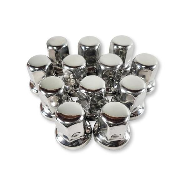 「商品情報」「主な仕様」商品仕様 ： ・タイプ：5穴/6穴用 大型トラック　・材質：ステンレス　・カラー：鏡面仕上げ　・サイズ：直径26mm × 高さ40mm　・タイプ：社外品押し込むだけ ： 取り付け作業はとてもシンプル。工具は一切不要で...