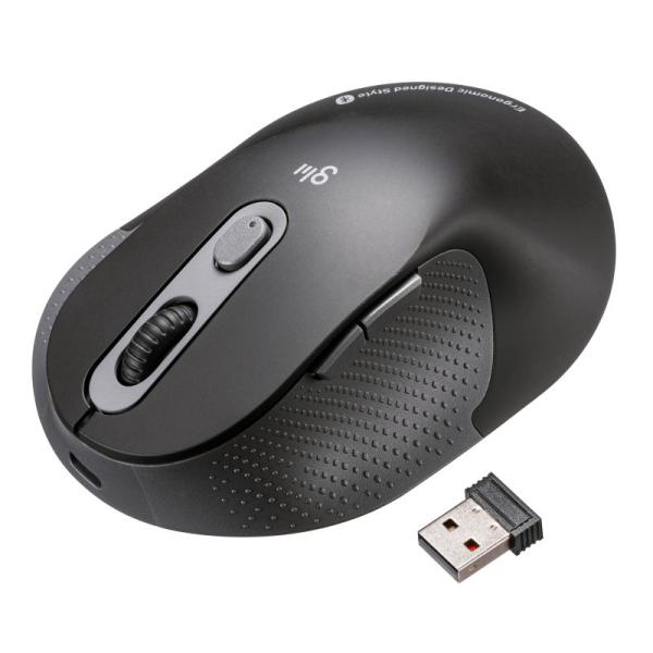 ●USB AレシーバーとBluetoothで接続できるコンボワイヤレスマウスです。■インターフェース:USB1.1※USB 10Gbps/5Gbps/2.0インターフェースでもご使用になれます。■コネクタ形状:USB Aコネクタ■適合規格:...