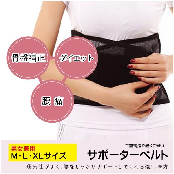 軽くて薄く、通気性良好のパワフルタイプ。ずれを抑える二重構造ベルトの締め付けでガッチリとした固定。お仕事やスポーツ、腰をサポートします。腹部のダイエットベルトとして、腰痛時の腰サポート骨盤ベルトとして使用でき便利です。ウエストに女性らしいく...