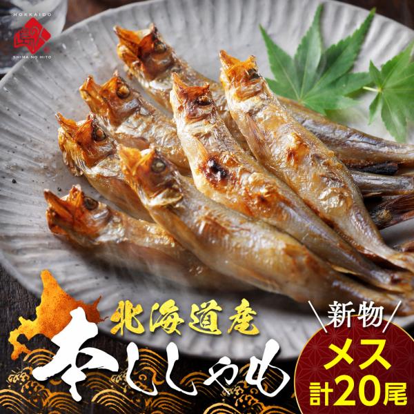 ◆ 内容本ししゃもメス：10尾×2◆ 産地北海道産◆ 量の目安2〜3人前程度◆ 賞味期限冷凍保存で約1ヵ月程度※商品記載の賞味期限をご確認の上、できるだけ早めにお召し上がりください。