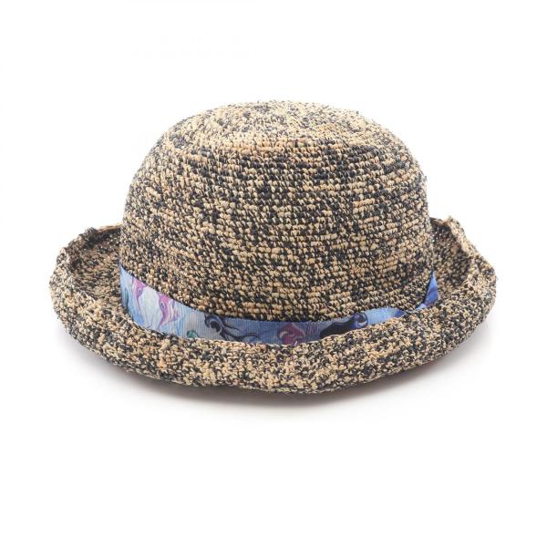 【商品番号】2101218960884【ブランド】Dior【商品名】ディオール Dior DIOR × Kenny Scharf ハット 帽子 その他 ベージュ系 【中古】【査定結果】A【型番】-【サイズ】表記サイズ：M、高さ：12cm【素...