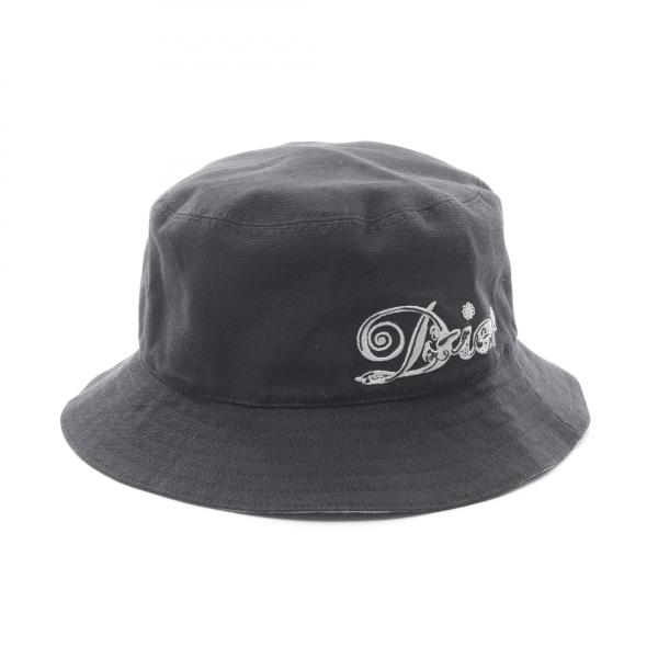 【商品番号】2101219136943【ブランド】Dior【商品名】ディオール Dior DIOR × KENNY SCHARF ハット 帽子 その他 ブラック系 【中古】【査定結果】B【型番】-【サイズ】表記サイズ：M、高さ：7.5cm【...