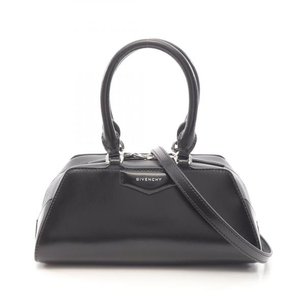 【商品番号】2101219184340【ブランド】GIVENCHY【商品名】ジバンシィ GIVENCHY ANTIGONA アンティゴナ イーストウエスト ミニ ハンドバッグ バッグ レザー ブラック系 BB5146B2B2001 【査定結...