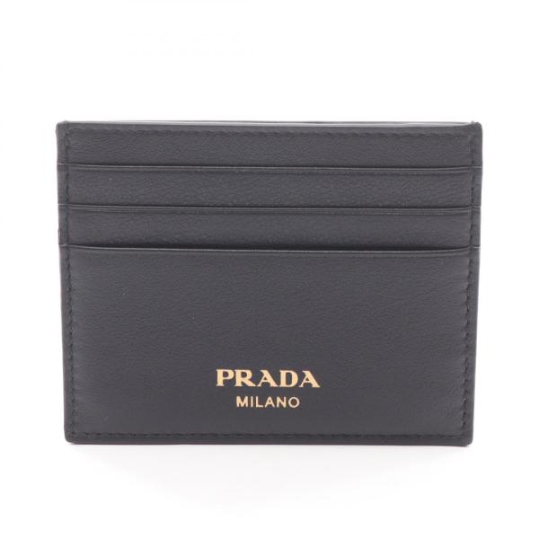 【商品番号】2101219268231【ブランド】PRADA【商品名】プラダ PRADA SOFT GRAIN カードケース アクセサリー レザー ブラック系 2MC0252CYSF0002 【査定結果】N【型番】2MC0252CYSF00...