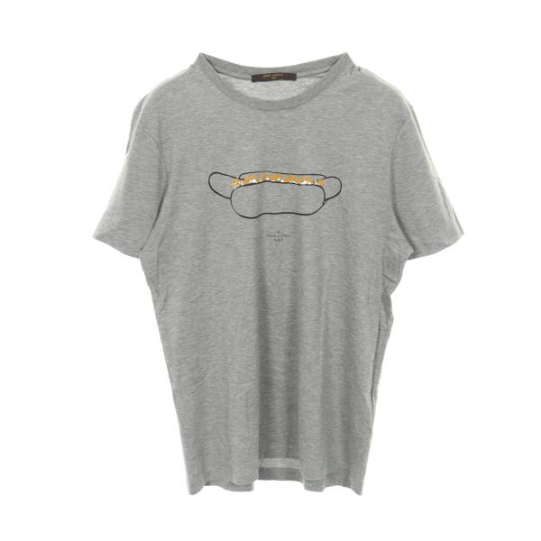 【商品番号】2101219463179【ブランド】LOUIS VUITTON【商品名】ルイ・ヴィトン LOUIS VUITTON 半袖Tシャツ 衣料品 トップス グレー系 グレー RM141M H5JR14JEZ 【中古】【査定結果】A【型...