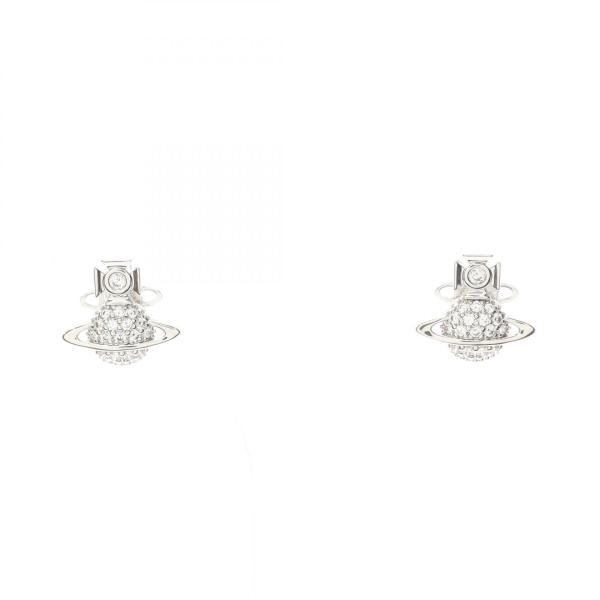 【商品番号】2101219537344【ブランド】Vivienne Westwood【商品名】ヴィヴィアンウエストウッド Vivienne Westwood TAMIA ピアス ジュエリー ステンレススチール シルバー系 62010036/...