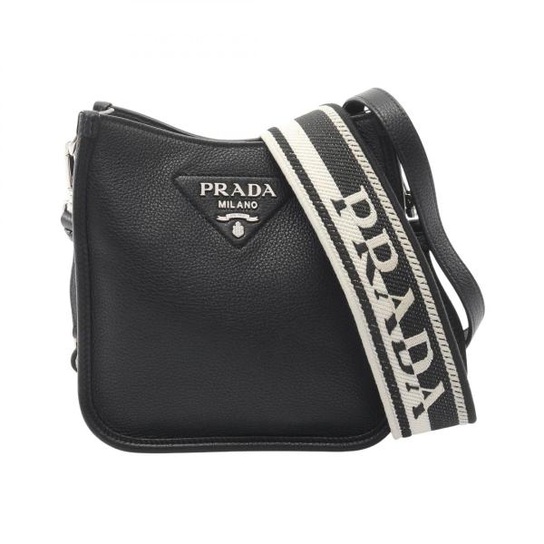 【商品番号】2101219580371【ブランド】PRADA【商品名】プラダ PRADA VIT.DAINO SOFT ショルダーバッグ バッグ レザー ブラック系 1BH191 【中古】【査定結果】A【型番】1BH191【サイズ】幅：19...
