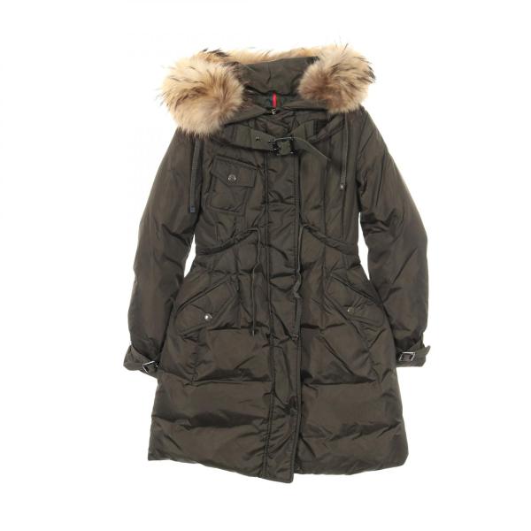 【商品番号】2118800155658【ブランド】MONCLER【商品名】モンクレール MONCLER PHALANGERE ダウンジャケット 衣料品 アウター ナイロン カーキ系 【中古】【査定結果】A【型番】-【サイズ】表記サイズ：0、...