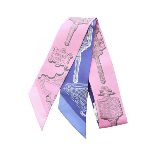 【商品番号】2120300044431【ブランド】HERMES【商品名】エルメス HERMES ツイリー MERVEILLEUSES LANTERNES スカーフ 衣料品 シルク シルク ピンク系 ピンク 【中古】【査定結果】S【型番】-【...