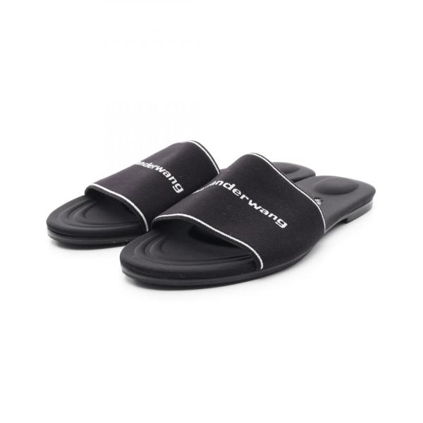 【商品番号】2120900028404【ブランド】alexanderwang【商品名】アレキサンダーワン alexanderwang サンダル 靴 その他 ブラック系 【中古】【査定結果】A【型番】-【サイズ】表記サイズ：37、海外靴サイズ...