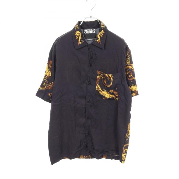 【商品番号】2120900043094【ブランド】Versace Jeans【商品名】ヴェルサーチ・ジーンズ Versace Jeans Barocco shirt バロックプリント その他トップス 衣料品 トップス レーヨン ブラック系 ...