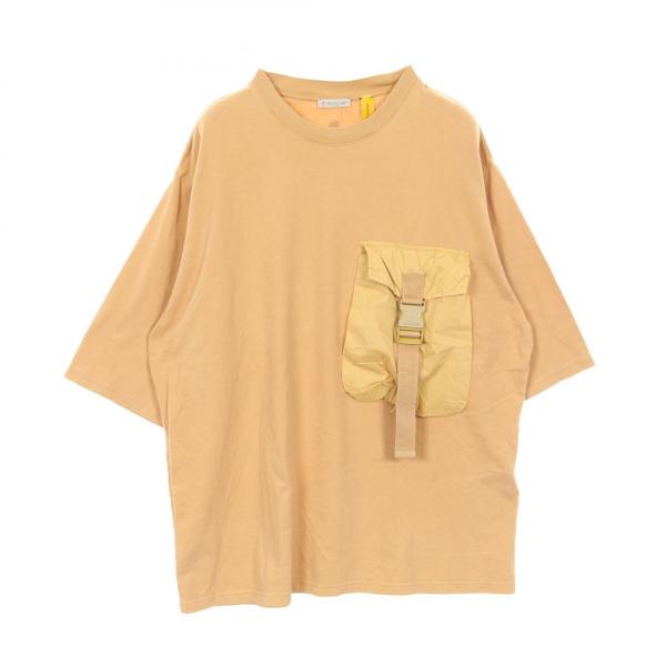 【商品番号】2120900058128【ブランド】MONCLER【商品名】モンクレール MONCLER GENIUS 1 JW ANDERSON ポケットディテール カットソー 衣料品 トップス コットン ベージュ系 【中古】【査定結果】B...