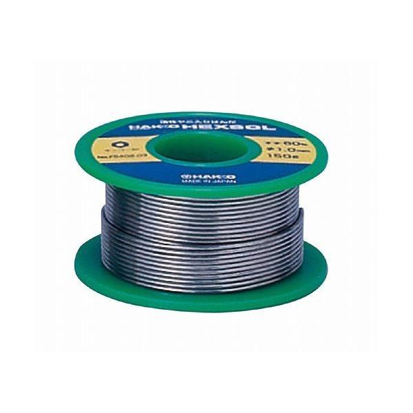 【発売日：2019年10月08日】【商品詳細】●成分(すず)：60％●はんだ径(mm)：φ0.6●巻重量(g)：150●融点が低く、はんだの流動性が良いすず・鉛はんだ。●巻はんだ。