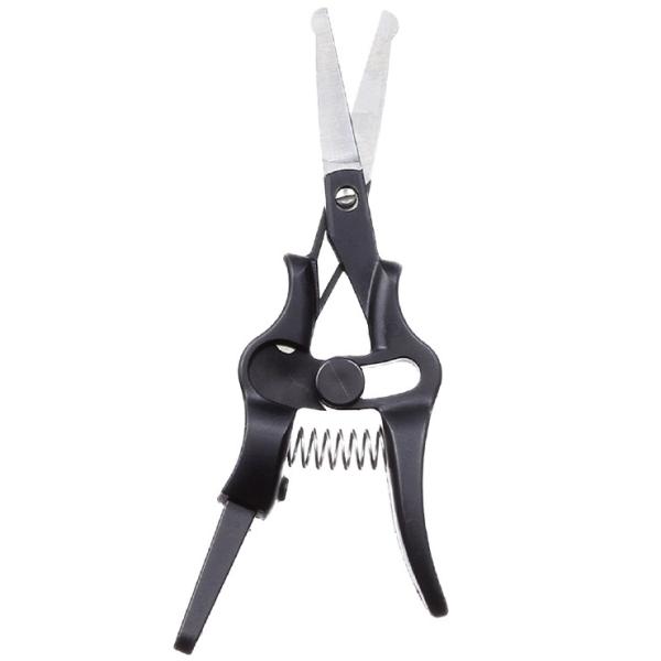 【発売日：2018年06月22日】【商品詳細】●0.5mm厚の極薄刃先は丸く仕上げた安全設計。●根元近くから安全に毛をカットできます。●ハンドルにバネがついているので開閉がスムーズ。●指先がフリーになり扱いやすさもアップしました。●全長（m...