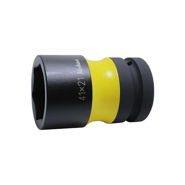 【発売日：2024年04月26日】スペック●サイズ(mm)：41×21●ソケット部外径(D1；mm)：58●差込部外径(D2；mm)：44●ボルト接触部内面奥行(H；mm)：12.5●全長(L；mm)：80●シャフトカラー：黄●重量(g)：...