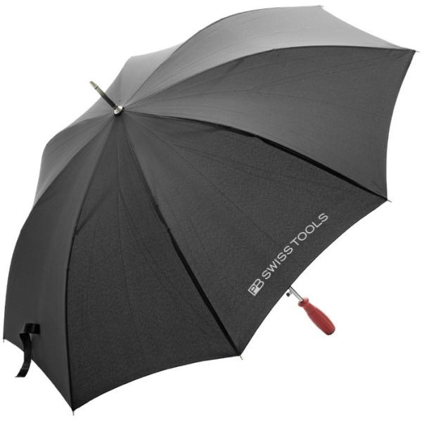 【発売日：2018年01月24日】【商品詳細】●カラー：ブラック●質量(g)：380●全長(mm)：830●骨の長さ(mm)：610●グリップ径(mm)：30●グリップ長(mm)：110●素材：ポリエステル●PBオリジナルアンブレラ。