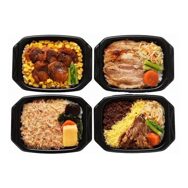 【発売日：2024年12月19日】【商品詳細】北海道の空の玄関、新千歳空港にある空弁専門店「美食千歳(びしょくせんさい)」から、人気の空弁4品を冷凍弁当にアレンジしてお届けします。保存方法:冷凍商品区分:食品内容量:(昔ながらのかに飯、バタ...