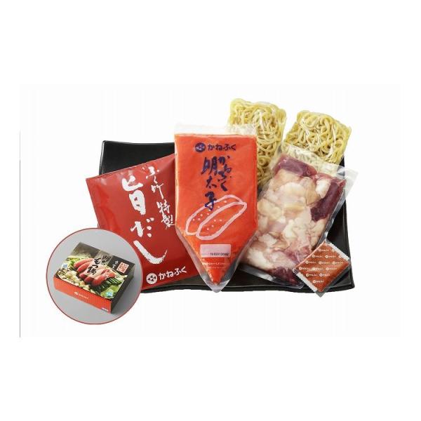 【発売日：2024年12月19日】【商品詳細】明太子の「かねふく」直営店。東京築地ふく竹の人気ＮＯ１メニュー。もつ鍋用に調味したほぐし明太は、モツとの相性が抜群です。特製スープの旨みダシと、明太子の奥深い辛味の旨みが、新鮮なモツとからみあい...