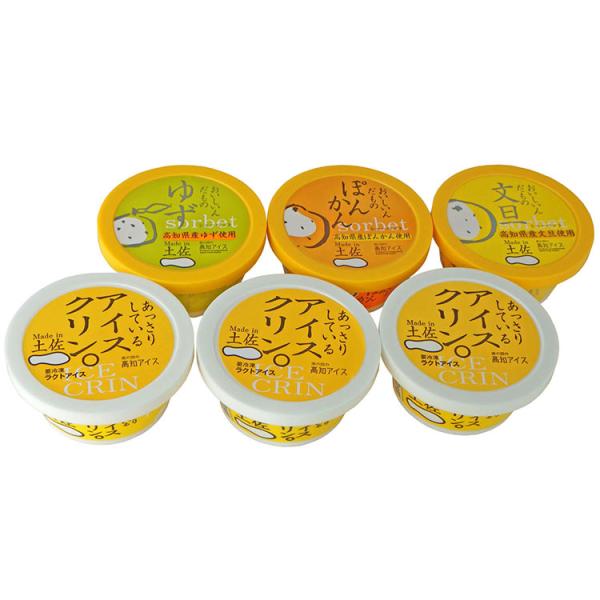 【発売日：2024年12月19日】【商品詳細】主原料は高知の素材を使用。高知の豊かな１次産品を使って多くの人に美味しいアイスをお届けしています。保存方法:冷凍商品区分:食品内容量:115ml×6個（ゆずシャーベット、文旦シャーベット、ぽんか...