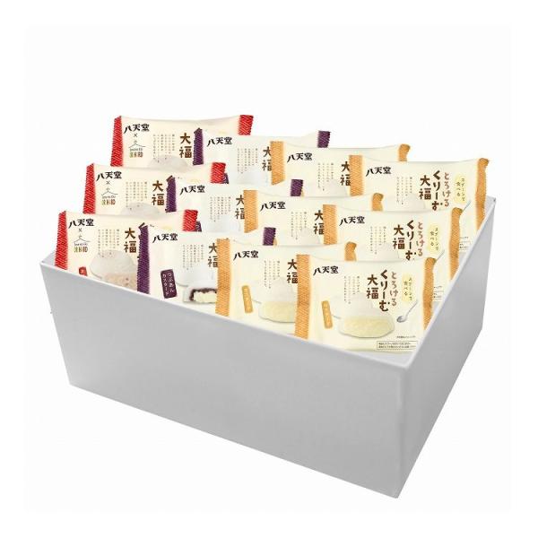 【発売日：2024年12月19日】【商品詳細】冷たいままでもくちどけの良い『スプーンで食べる』とろけるくりーむ大福。手で持って食べることができないほどのとろける生地で、八天堂のクリームを包みました。保存方法:冷凍商品区分:食品内容量:とろけ...