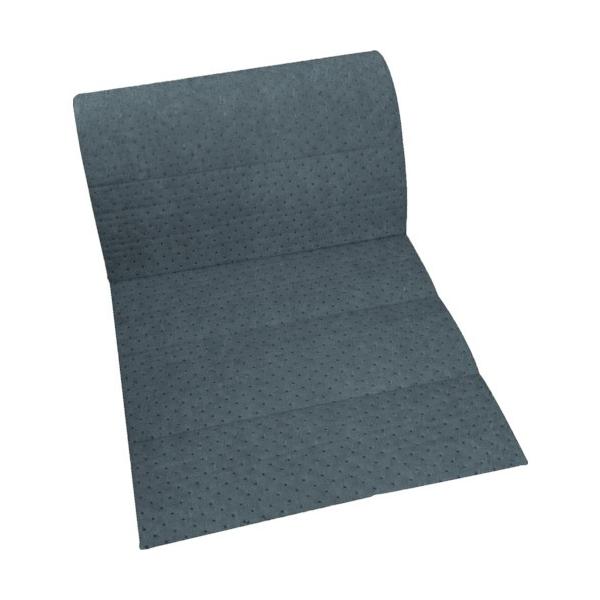 【発売日：2019年04月11日】【商品詳細】●自重の10倍以上の油を吸収します。●両面粘着のフィルム付なので、滑らず、足元の安全を確保します。●フィルムをはがした後、糊残りがありません。●目立つカラーが通路の識別にも役立ちます。●表面が丈...