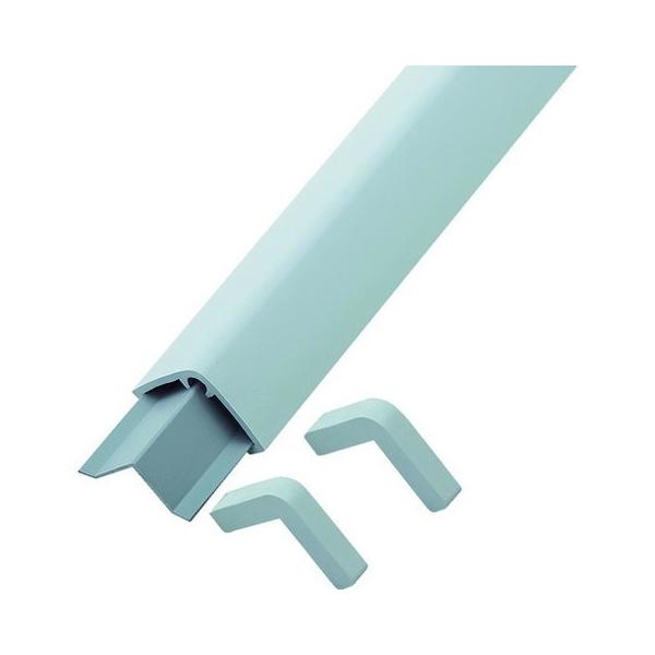 【発売日：2022年06月16日】【商品詳細】●硬質タイプのコーナー用衝撃緩衝材です。●仮止め用のテープが付いています。●ガレージなどの支柱に。●色：グレー●幅(mm)：65●長さ(m)：1●厚さ(mm)：13●縦(mm)：65●横(mm)...