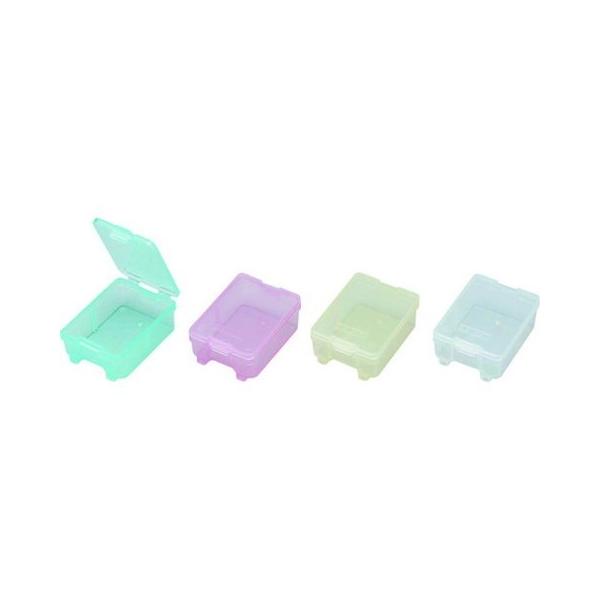 【発売日：2022年06月16日】【商品詳細】●スケルトンパーツケース用の透明小箱です。●なか箱にパーツを入れたまま棚やレターケース、トレー等に保管し、必要なパーツだけを入れ替えて携帯できます。●色：青・ピンク・黄・透明●外形寸法(mm)間...