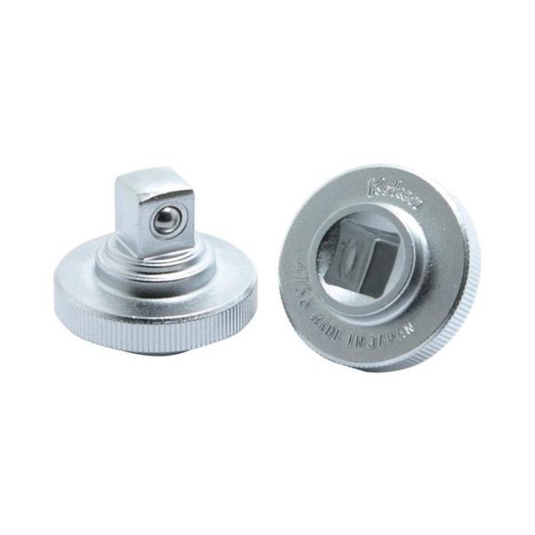 【発売日：2022年06月16日】【商品詳細】●ラチェットハンドルとソケットの間に装着し、指での早回しをしやすくするアダプターです。●差込角(mm)：凹凸12.7●全長(mm)：34.5●直径(mm)：38.0材質／仕上●クロムモリブデン鋼...