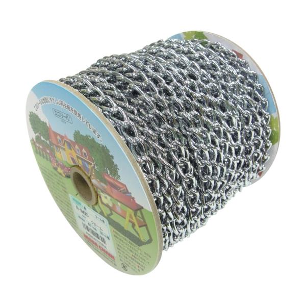 【発売日：2025年05月21日】特長●リンクを90度ひねったチェーン、仕上がりの美しさと扱いやすいチェーンです。●リールに巻いている製品のため、使用時に絡まりにくいです。用途●パーツとの併用で、転倒防止・連結部品として使用できます。仕様●...