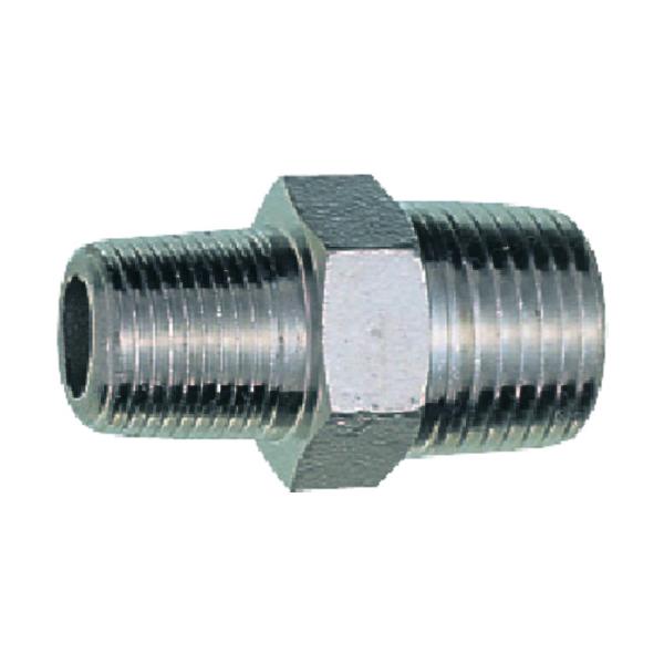 【発売日：2025年05月21日】特長●ステンレス製なので錆びにくい。用途●呼び20メネジと呼び13メネジ同士の接続用。仕様●ねじサイズ：R3/4●長さ(mm)：45●呼び径A：R3/4●ねじ径：R1/2●呼び径B：R1/2仕様２●ステンレ...