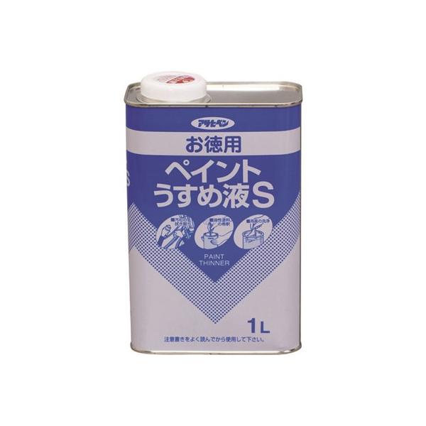【発売日：2024年04月24日】特長●合成樹脂塗料、油性塗料に適しています。用途●油性塗料の希釈や汚れの拭き取りに。仕様●容量(L)：1仕様２●お徳用ペイントうすめ液S　１L材質／仕上●有機溶剤原産国（名称）：日本