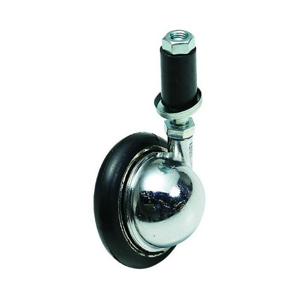 【発売日：2022年06月16日】【商品詳細】●天然ゴム巻きの静音コンパクトキャスターです。●埃、髪の毛など防塵構造でスムーズな回りで小物トレーや美容器具などに適しています。●許容荷重(daN)：44●許容荷重(kgf)：45●車輪径D(m...