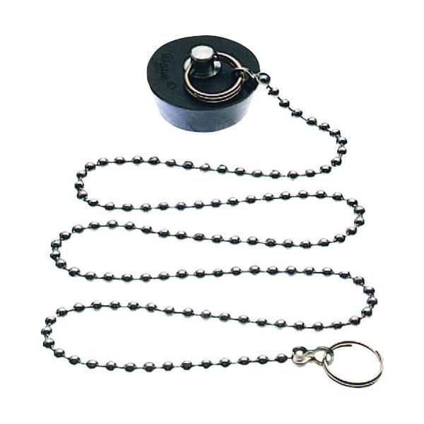 【発売日：2025年05月22日】特長●長さ67cmのクサリ（4mm玉）が付属しています。●浴槽の排水金具の内側の側面で止水するタイプです。仕様●全長(mm)：45●長さ(mm)：38●鎖玉径(mm)：3.2材質／仕上●黄銅、EPDM注意●...