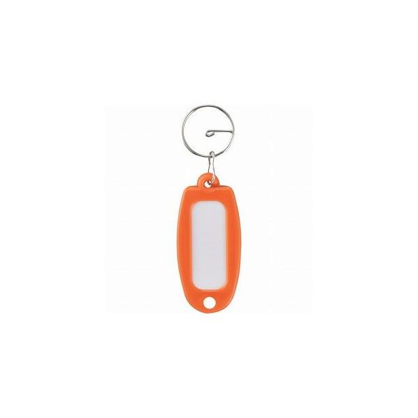 【発売日：2023年05月23日】【商品スペック】■特長・色のラインナップが豊富で、台紙にオリジナルの文字が記入できるため、鍵の管理などに最適なハードタイプのキーホルダーです。■用途・鍵の管理に。■仕様・色：オレンジ・縦(mm)：60・横(...