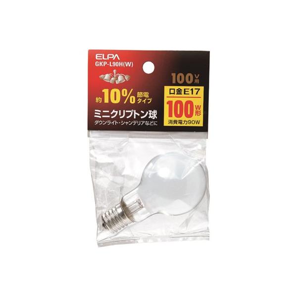 【発売日：2024年04月24日】特長●100W形約10％節電タイプです。仕様●消費電力(W)：90●口金：E17●定格寿命(時間)：2000●球寿命(時間)：2000●波長タイプ：GKP-L90H(W)原産国（名称）：日本