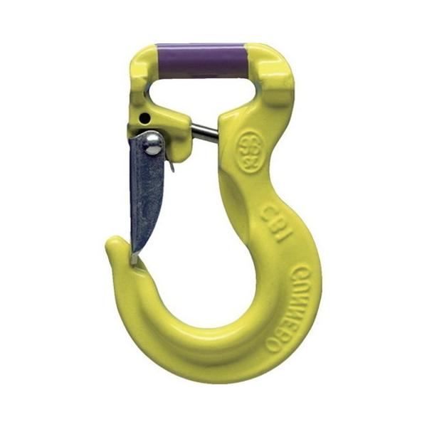 【発売日：2022年06月14日】【商品詳細】●ソフトスリングに簡単に取り付け、取り外しできるスリングフックです。●チョーク吊りの際、クレーンからソフトスリングを外して目通しする必要がなくワンタッチで作業が可能となります。●ソフトスリングで...