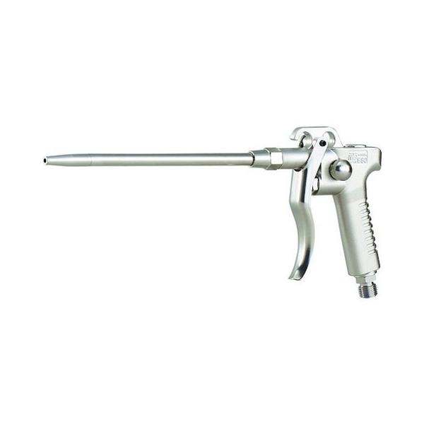 【発売日：2022年06月14日】【商品詳細】●エアーダスターガン本体にエアマイクロメーターを内蔵した流量調整が可能なエアダスターガンです。●一般生産工場、食品工場に●ノズル長(mm)：200●ノズル口径(mm)：3●ノズル取付口：G1/8...