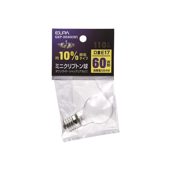 【発売日：2024年04月24日】特長●アルゴンガスよりも熱伝導率の低いクリプトンガスの封入で長寿命を実現した電球です。仕様●全長(mm)：67●消費電力(W)：54●口金：E17●定格寿命(時間)：約2000●色：ホワイト●電圧(V)：1...