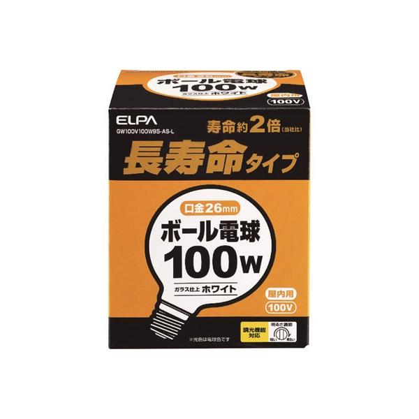 【発売日：2024年04月24日】特長●長寿命タイプです。●調光機能対応です。仕様●明るさ(lm)：1340●全長(mm)：134●消費電力(W)：100●口金：E26●定格寿命(時間)：約4000●タイプ：ボール球●電圧(V)：100仕様...