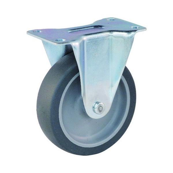 【発売日：2022年06月14日】【商品詳細】●キャスター径(mm)：100●取付ピッチ(mm)：82×40●車輪材質：エラストマー●取付座(mm)：100×58●本体材質：スチール●取付穴径P(mm)：8.8●取付高H(mm)：122●車...