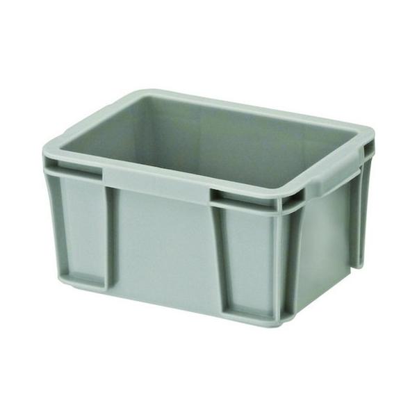 【発売日：2022年06月14日】【商品詳細】●軽量のため、持ち運びが容易です。●底面が全面ベタ目の多目的通箱として、あらゆるシーンで汎用的に使用できます。●小物の整理や保管に最適です。●事務所や物置の整理に。●色：グレー●容量(L)：0....