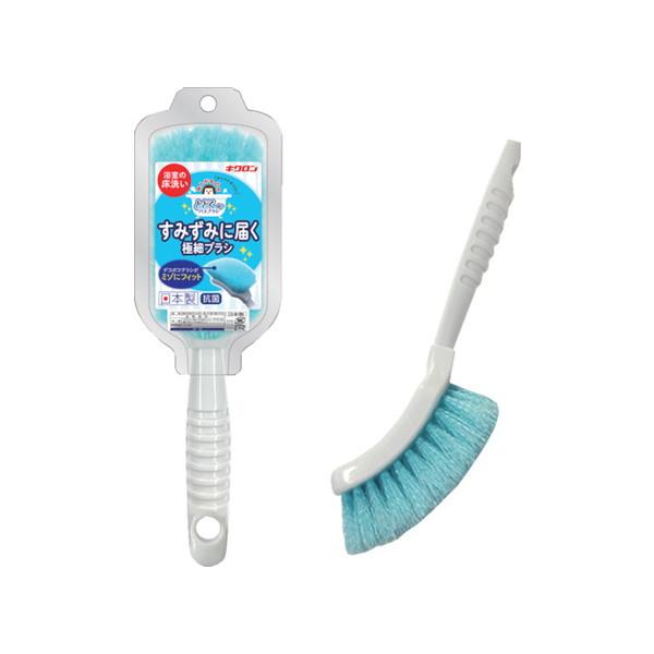 【発売日：2023年12月13日】【商品スペック】特長●浴室用の短めの柄付きブラシです。●洗剤含みのよい毛先の細かなショートブラシです。●抗菌加工。用途●浴室のタイル清掃に。●浴槽・浴室の壁、床の洗浄に。仕様●縦(mm)：270●横(mm)...