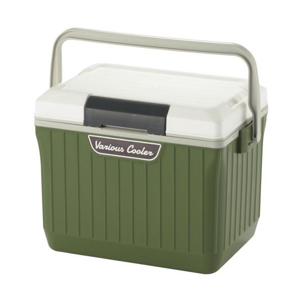 【発売日：2023年11月13日】【商品スペック】特長●2人で持てるキャリングハンドルを採用しています。●ワンプッシュで開閉できます。●フタが外せてお手入れ簡単です。用途仕様●色：グリーン●容量(L)：9●収納目安：350ml缶・16本、5...