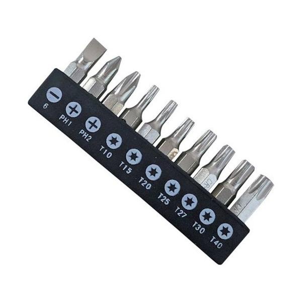 【発売日：2023年09月13日】●ビットはビルド・ビルドMINI・差込角6.35mmの他機種ハンドルに対応しています。●メンテナンスや各機器の調整で活躍するドライバービットとトルクスネジ用ビットをセットにしています。用途仕様●適合本体：コ...