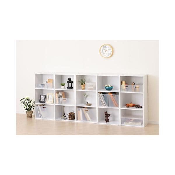 【発売日：2023年11月21日】【商品スペック】特長●積み重ねても便利な収納ボックスです。●すっきりとしたフォルムで、どんなお部屋にもなじみます。用途●カラーボックスやパントリーの整理に。仕様●色：クリア●外形寸法(mm)間口：121●外...