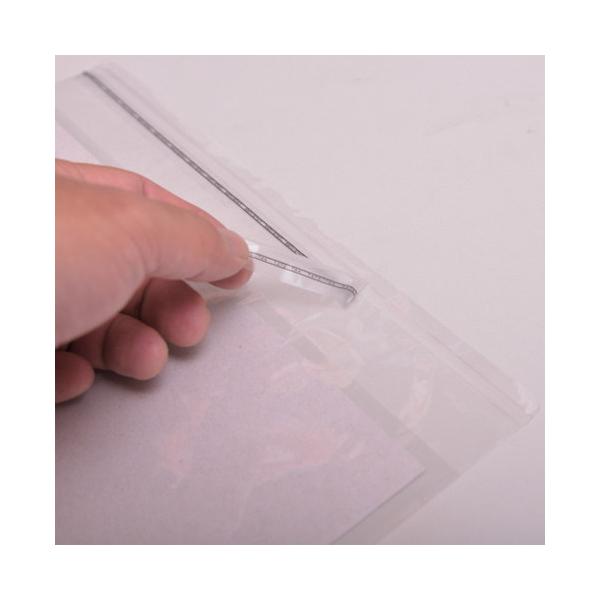 【発売日：2023年11月13日】【商品スペック】特長●透明度が高く、パリッとした質感で防水性・防汚性に優れます。●透明なので中身が美しく見えます。●シール部のはく離フィルムは、はがす際に指に付きにくい静電気防止仕様です。●幅広いサイズ展開...