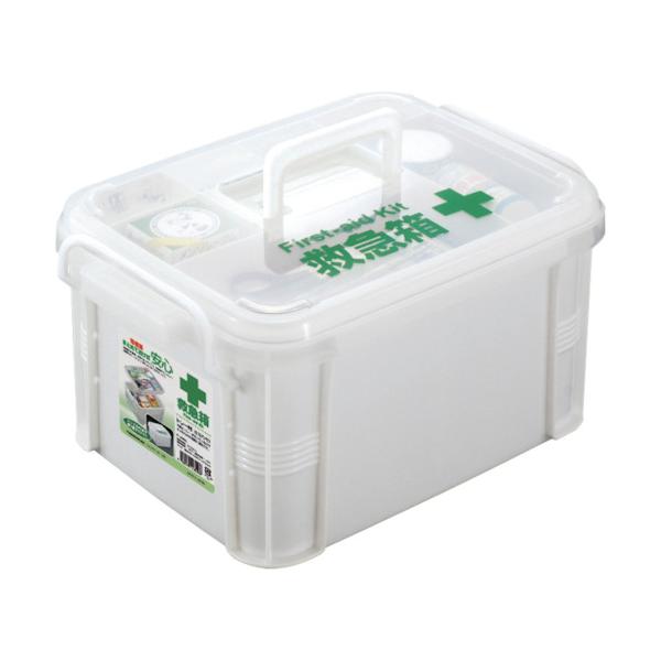 【発売日：2025年05月28日】特長●常備薬をコンパクトにひとまとめにできます。●フタを開けると仕切りのあるトレーと深型のボックスに分かれています。●上段にも下段にもたっぷり収納可能です。●常備薬だけでなく、消毒薬や包帯などの応急処置の道...