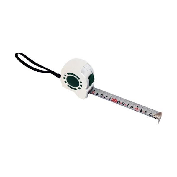【発売日：2025年05月22日】特長●テープ、フック、バネにステンレスを採用し、錆びにくく水回りの作業に最適です。●1mm単位の目盛が見やすい段差型目盛です。●裏面は縦目盛付の両面目盛です。●数字が大きく見やすいくり返し数字です。●摩擦に...