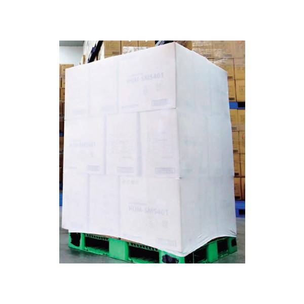 【発売日：2023年12月13日】【商品スペック】特長●無縫製で伸縮性に優れた荷崩れ防止カバーです。●ロールボックスパレットや段ボール等へ装着して荷崩れを防止します。●繰り返し使えて洗濯も可能なエコ商品です。用途●パレットや台車に置いた荷物...